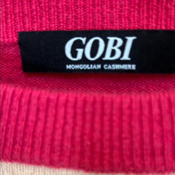 Gobi | Sweaters | Womens Gobi Mongolian Cashmere Pinkcream Long Sleeve ...